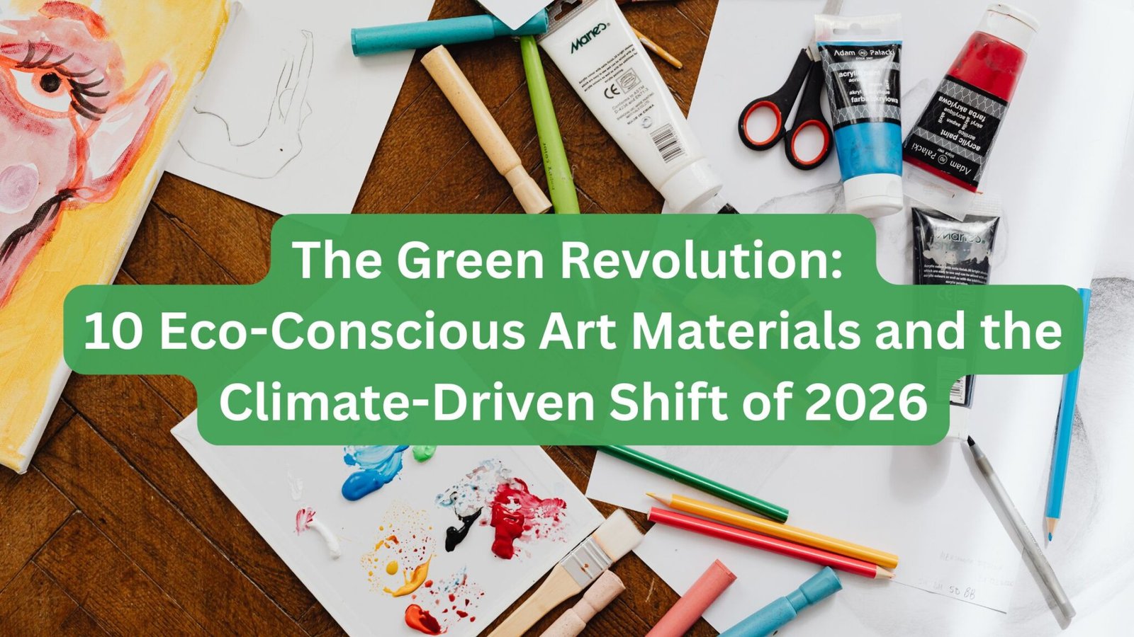 The Green Revolution: 10 Eco-Conscious Art Materials - Artinfoland Magazine